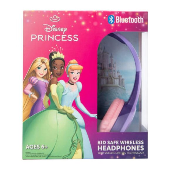 Disney | Headphones | Nwb Disney Princess Kidsafe Wireless Bluetooth ...